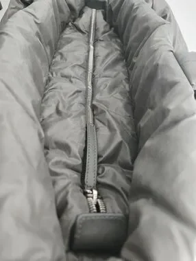 CHANEL | Bags | Authentic Chanel Cc Coco Cocoon Quilted Nylon Tote Grey ...